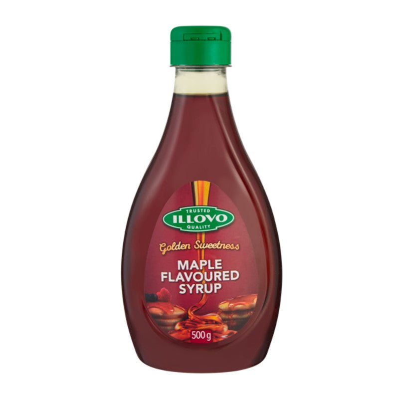 Illovo Maple Flavoured Syrup 500g Squeeze – SA2EU